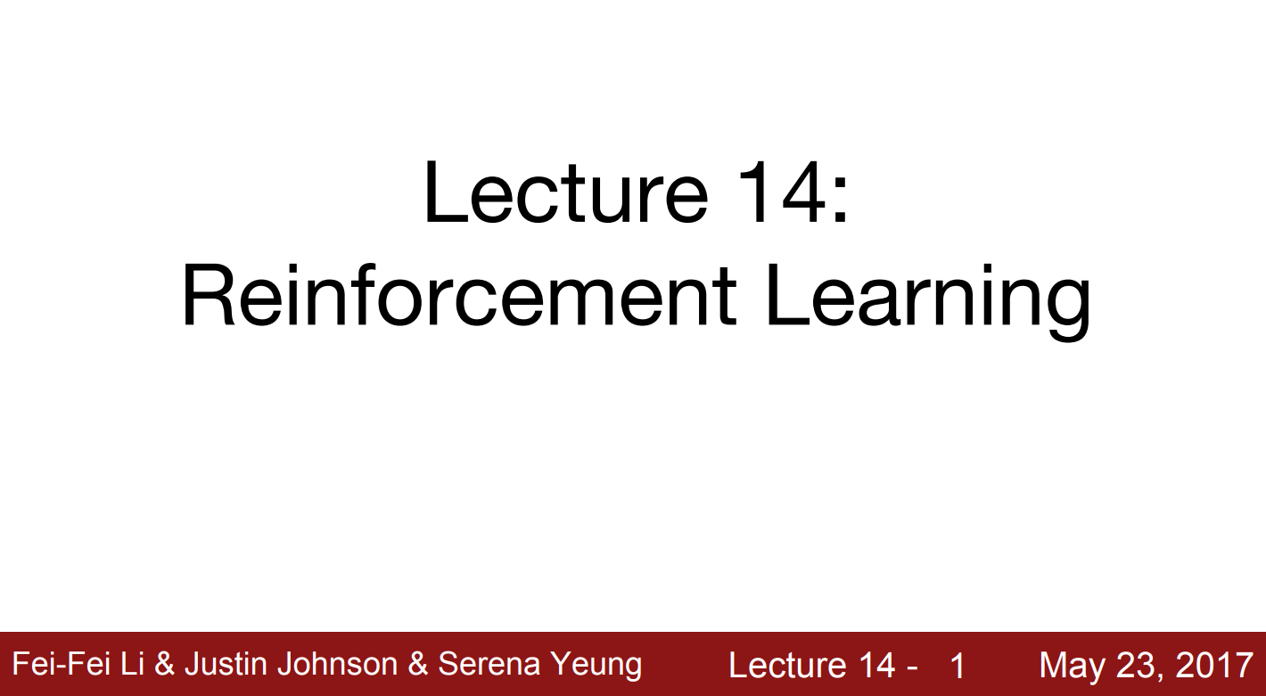 CS231n Lecture 14 정리