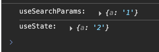 [react-router] useSearchParams는 상태처럼 동작하지 않아요.