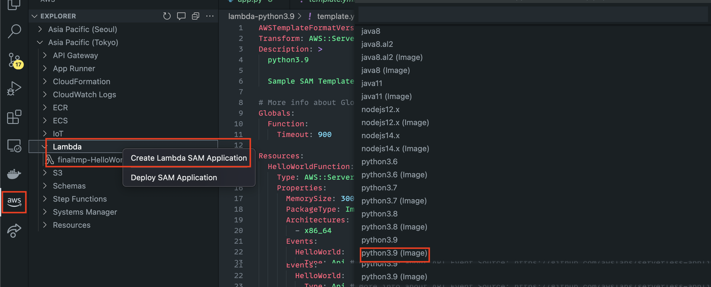 AWS Toolkit - VSCode에서 Serverless 다루기