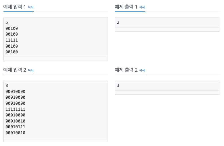 [BAEKJOON] 3095 | Gold 4 | 플러스의 개수