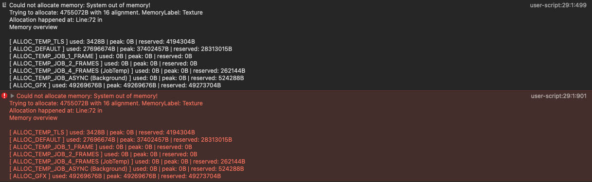 [React]Unity Webgl Memory 에러