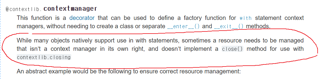 [Python3] Context manager