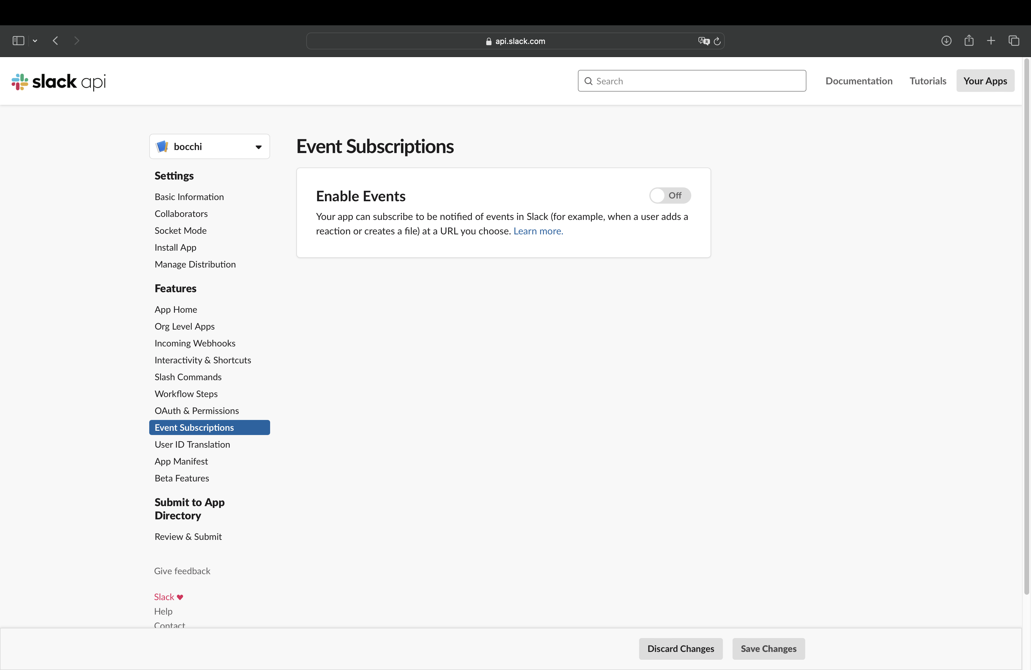 Slack, AWS EC2 를 이용한 나만의 챗봇 만들기 (2)