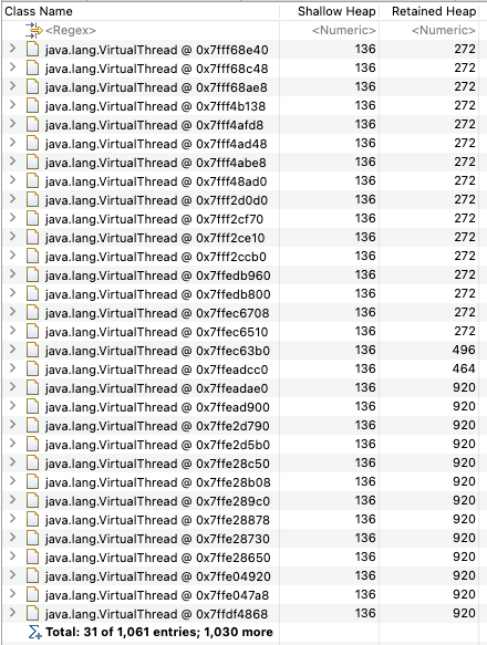 JDK21 Virtual Thread 적용 비교