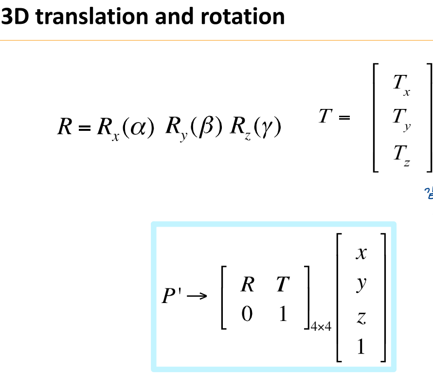 3. Projective Geometry
