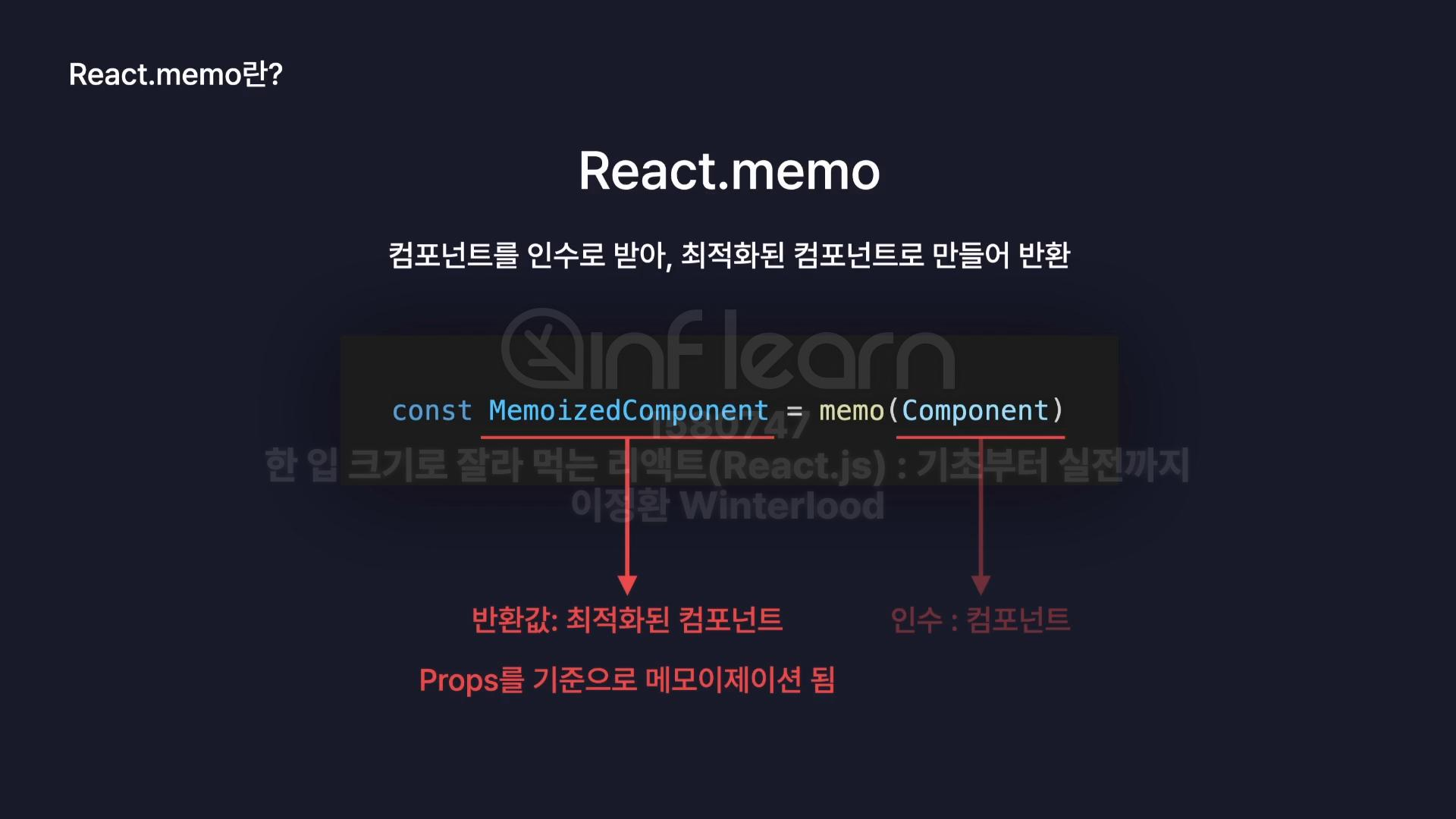 React.memo에 대해서