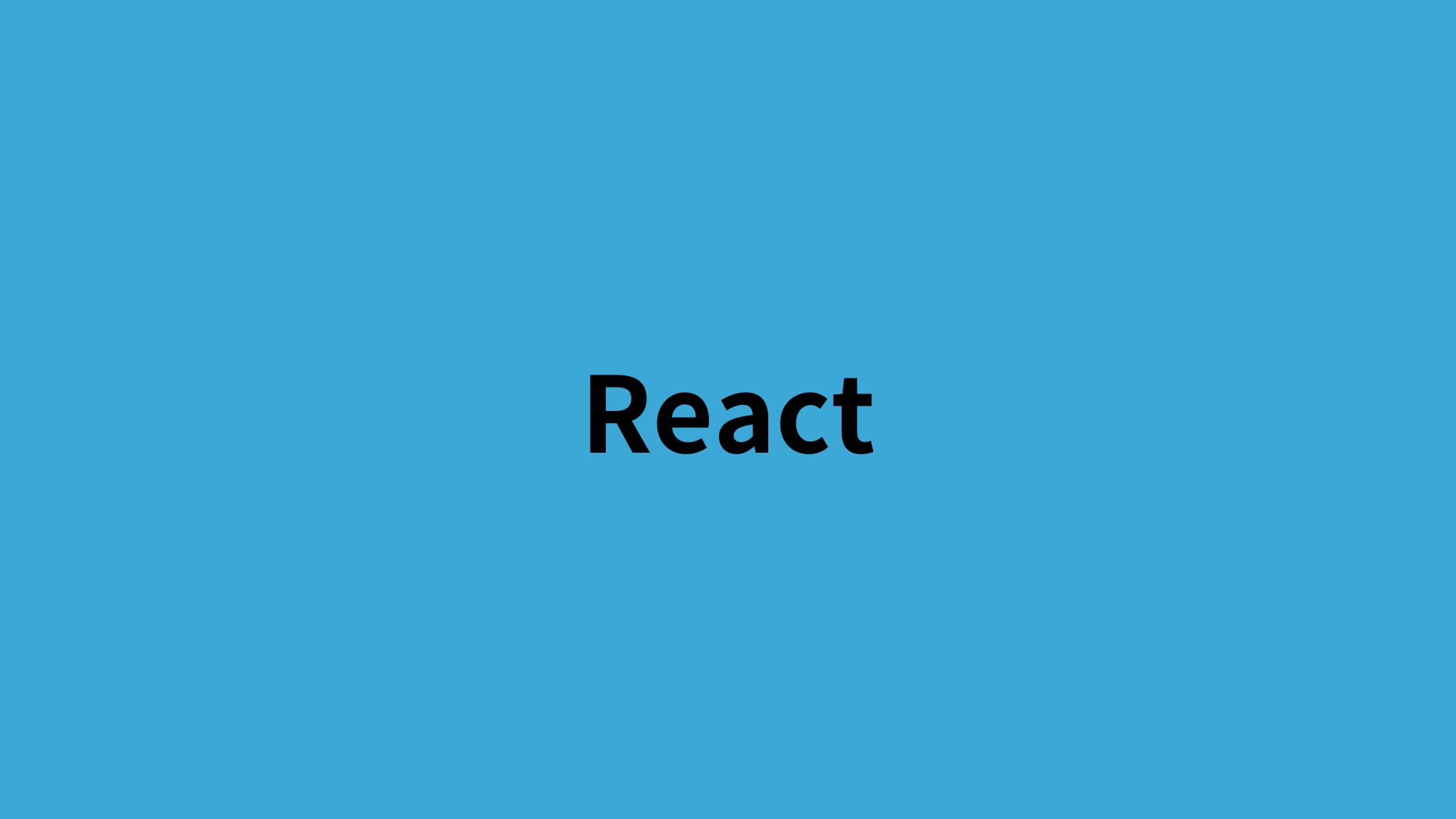 React란?