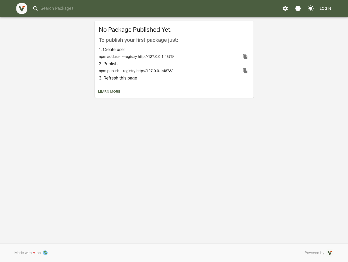 Verdaccio 사설 npm Registry 설치 (Docker 기반)
