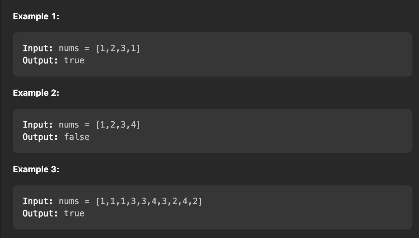 [LeetCode/Python] 217. Contains Duplicate
