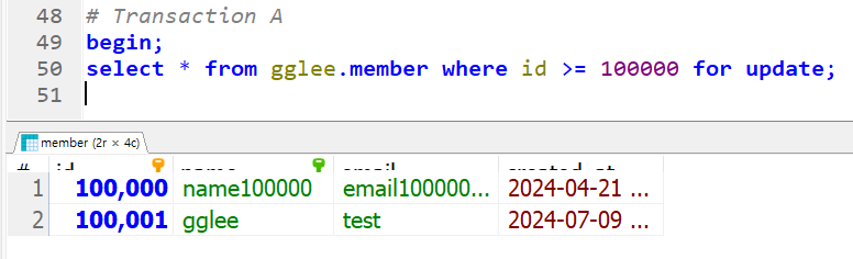 [MySQL] REPEATABLE READ level, MVCC