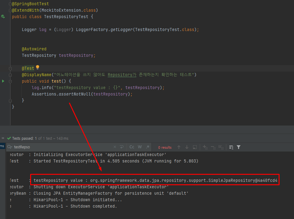Repository Interface에 @Repository 를 안써도 되는 이유