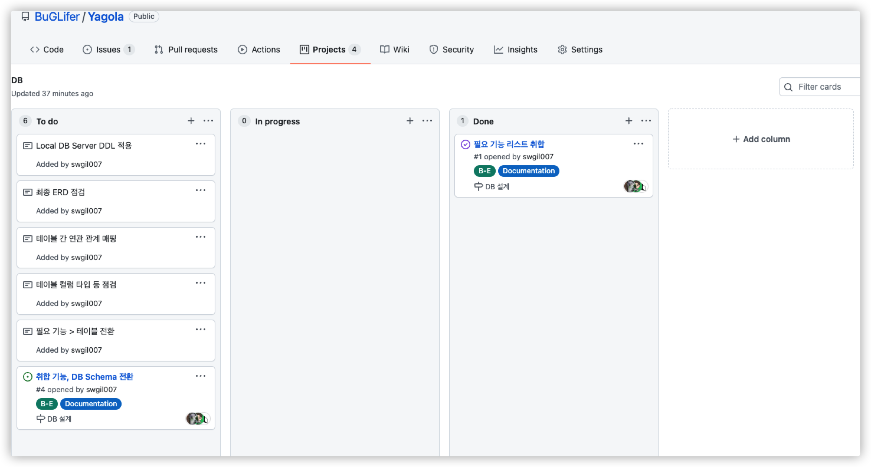 [GitHub] 팀 프로젝트 협업하기(Issues, Projects, Milestones 활용)