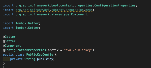 [Spring Boot] application.properties 커스텀 property 추가하기(@ConfigurationProperties)