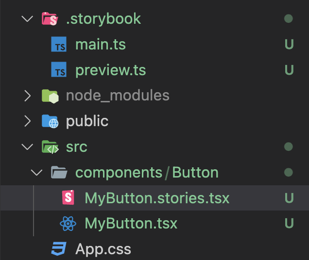 Storybook + React