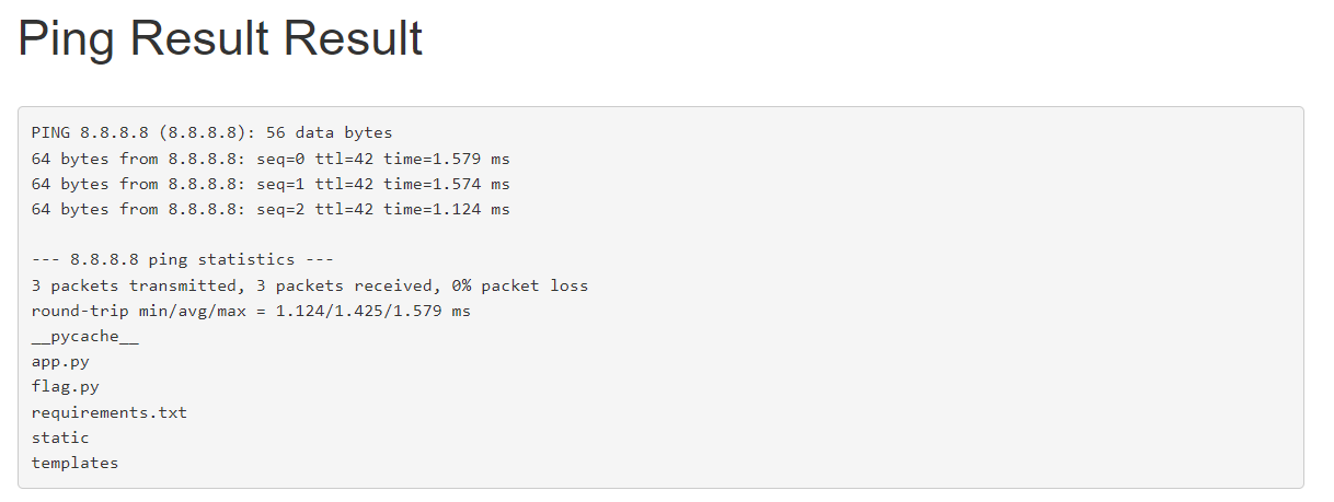 Dreamhack command-injecton-1 - write up