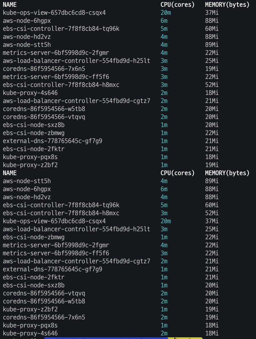 4주차 -2. EKS Observability (Container Insights metrics & Fluent Bit , Metrics-server & kwatch ...