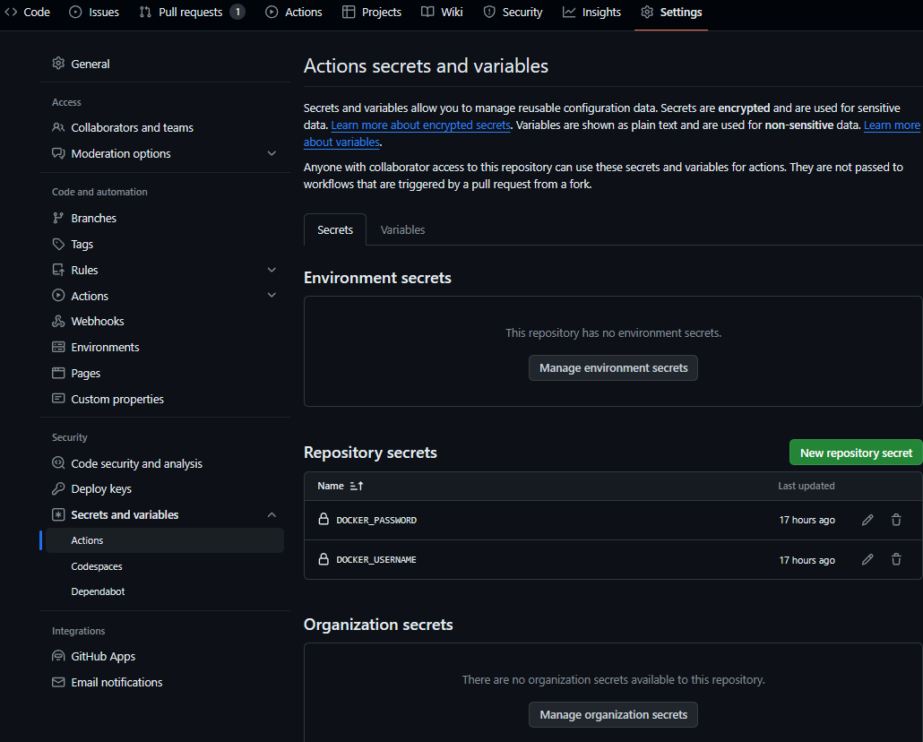 Github Action으로 배포 이미지를 생성해보자! - (3)