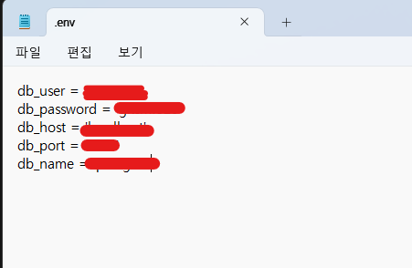 python dotenv 사용하기