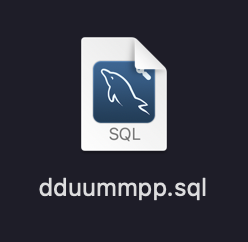 [Database] MySQL dump로 데이터 가져오기