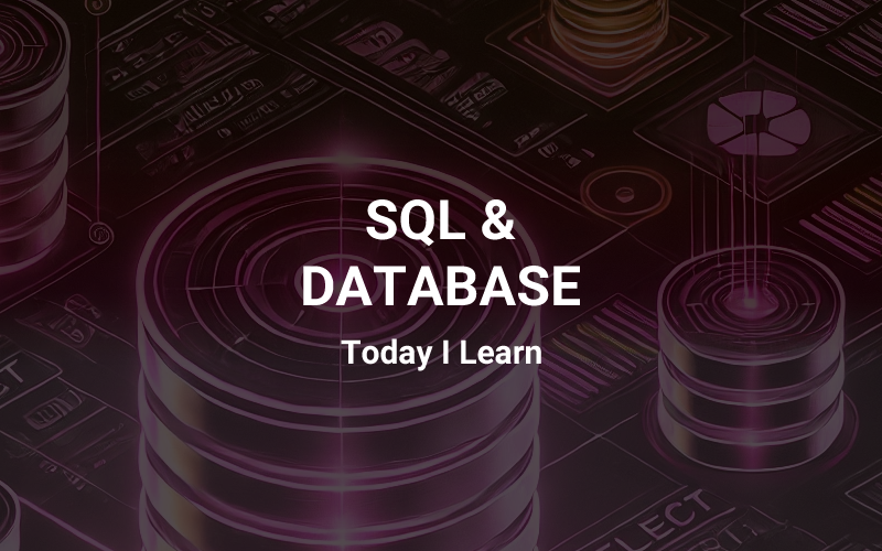 SQL 과 NoSQL
