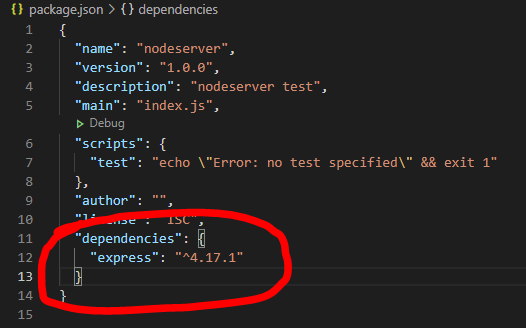 NodeJs + Express 로 웹서버 구축하기