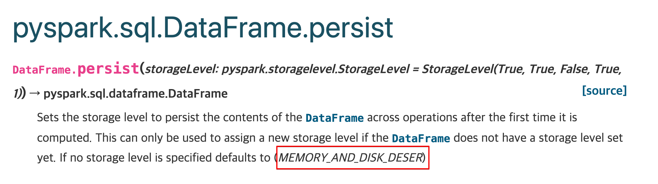 Spark : Cache(Persist) Deep Dive 해보기