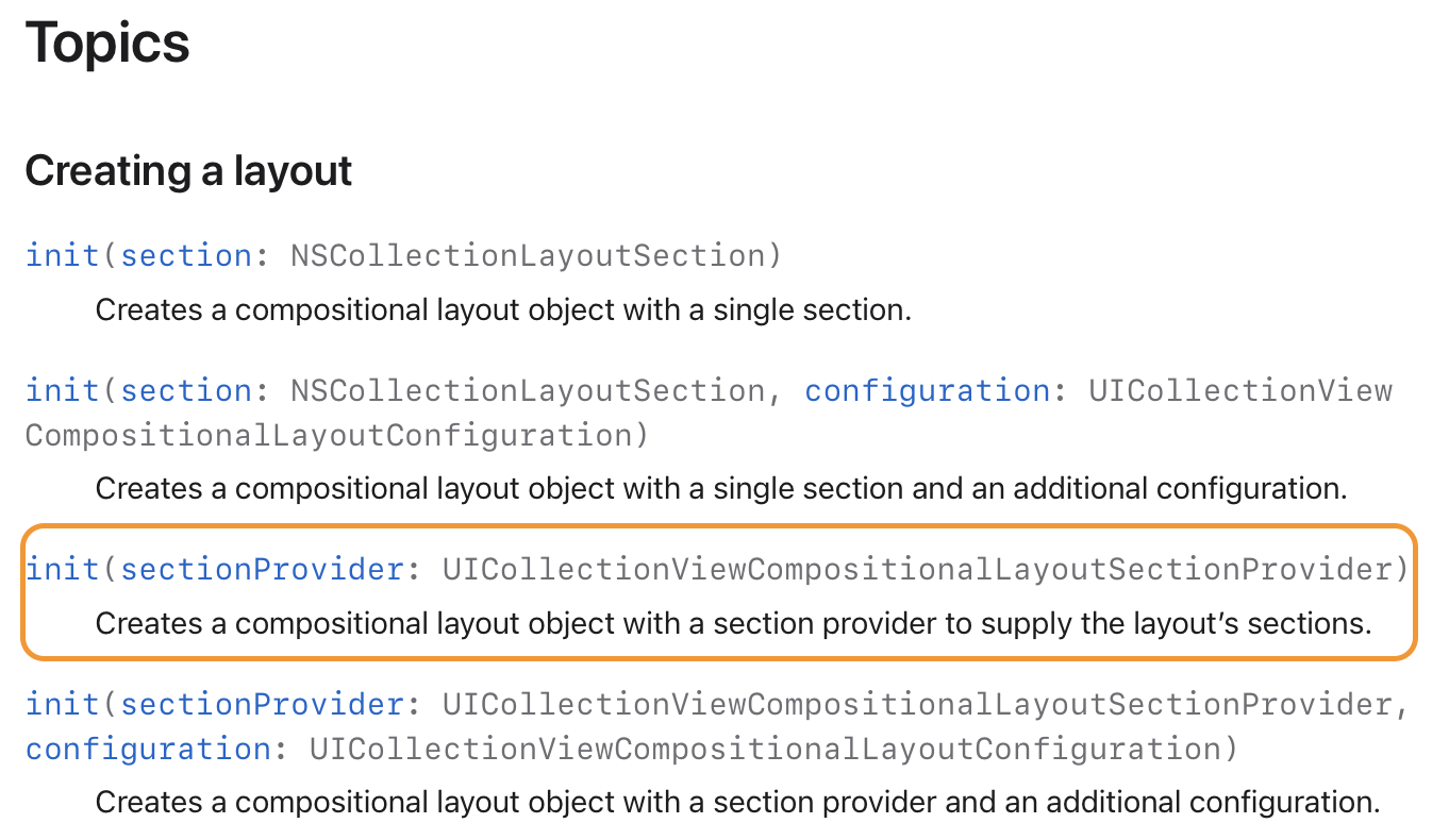 [Popcorn] UICollectionViewCompositionalLayout을 적용한 메인화면 구현기