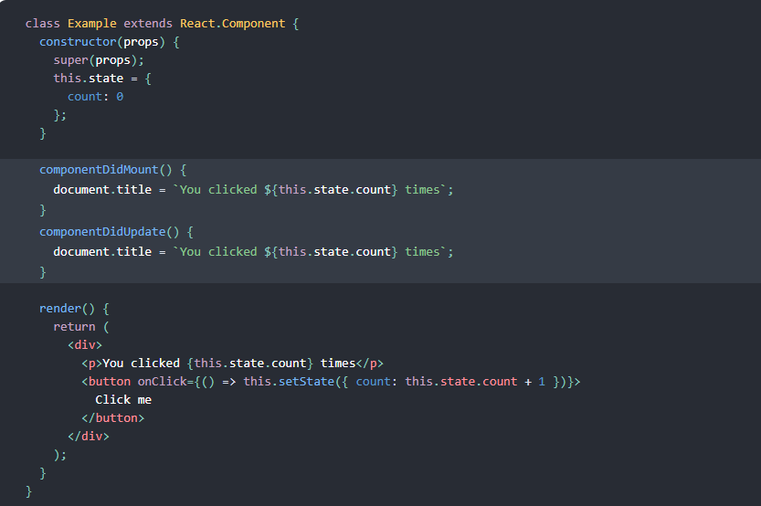 항해 99 React 개념들 정리( Effect Hook )