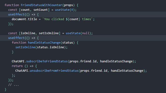 항해 99 React 개념들 정리( Effect Hook )