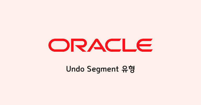 [oracle] Undo Segment 유형