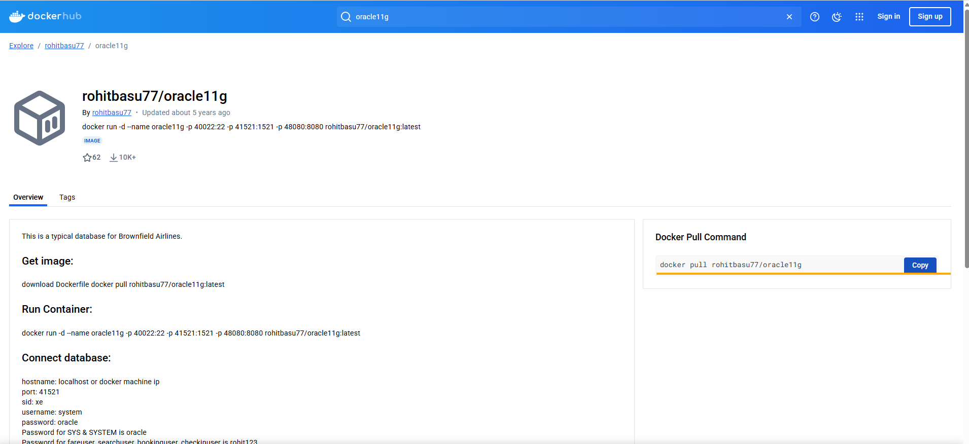docker hub 활용 및 이미지 생성 / centos7 고정 ip 설정