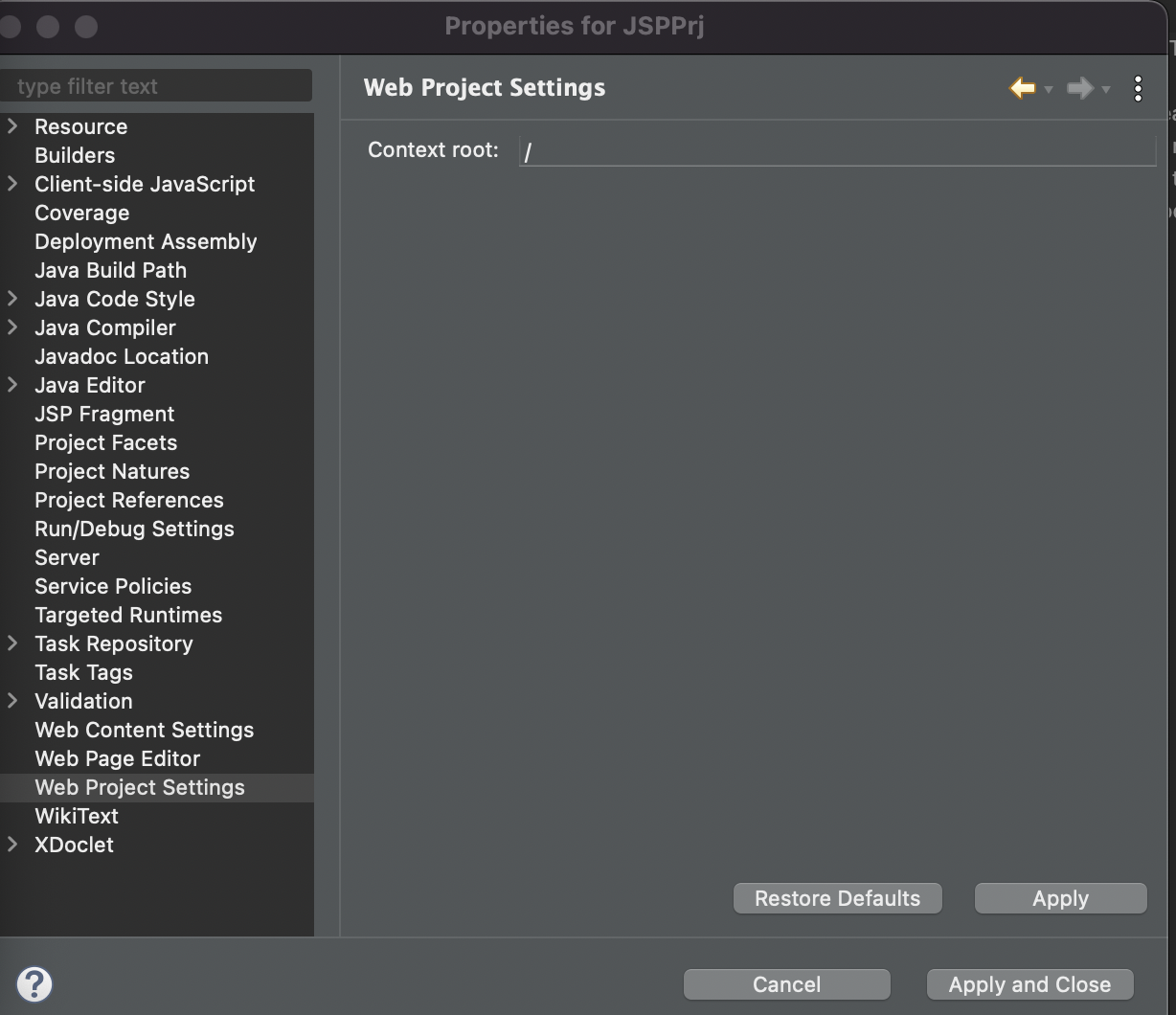  Eclipse Jsp Context Root 