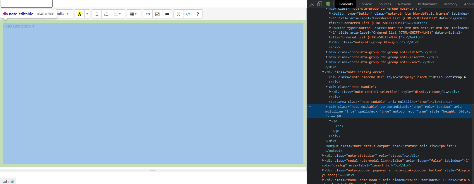 TinyMCE React integration