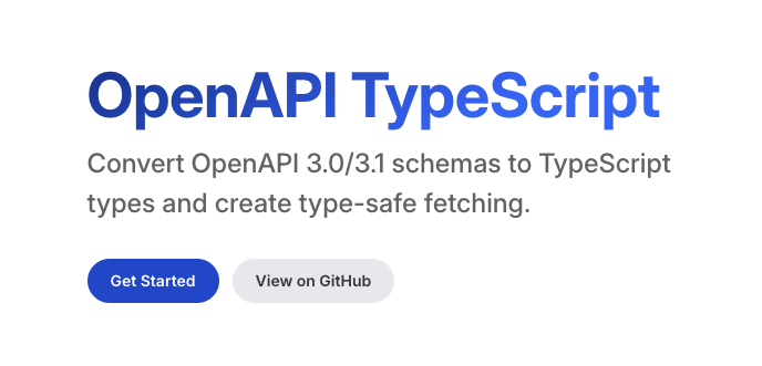 [OpenAPI 1탄] type 아직도 일일이 만드시나요?