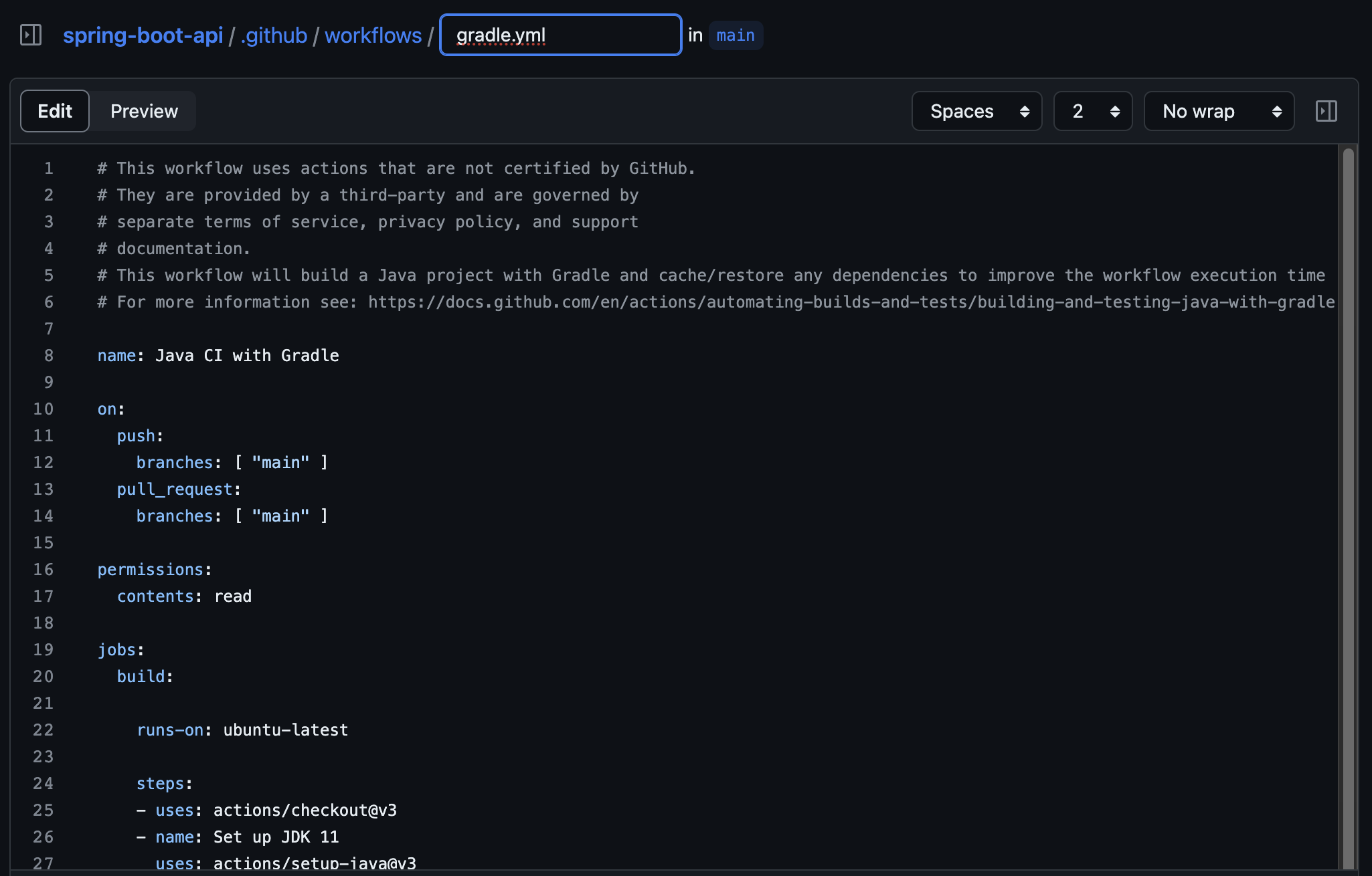 [스프링] Git Action으로 CI/CD 구축하기(1)