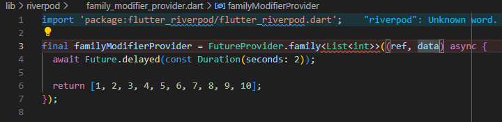 [Flutter] Modifier-①Family Modifier