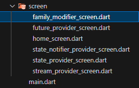 [Flutter] Modifier-①Family Modifier