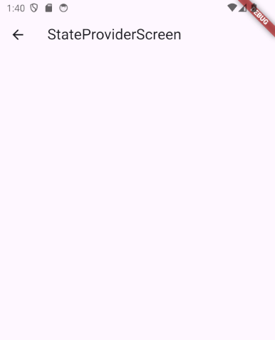 [Flutter] StateProvider-①