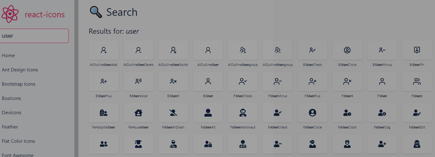 react에서 icon 쓰는 법