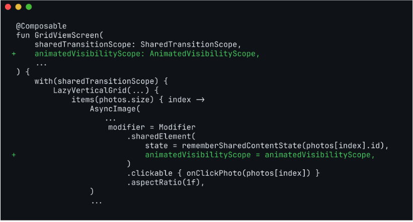 Jetpack Compose에서 행해지는 Shared Element Transitions의 실례와 도입방법 그리고 그 매커니즘(droidkaigi 2024 번역본) -1-