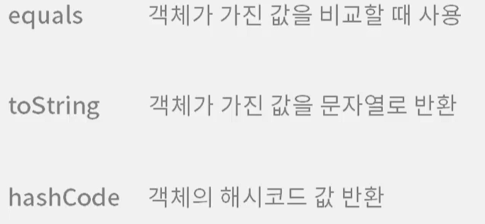 [Java] Object와 오버라이딩