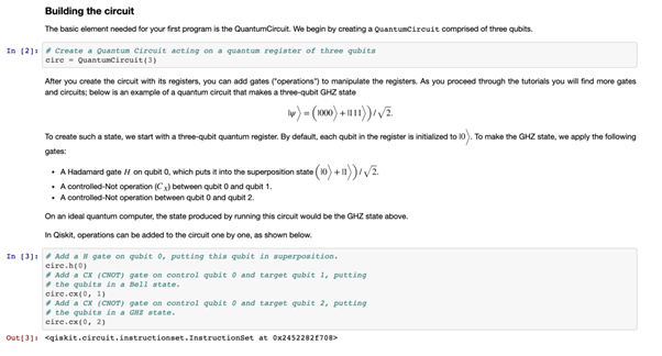 Qiskit 시작하기 (Getting Started with Qiskit)