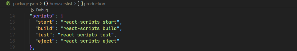 [React] react-scripts 에러