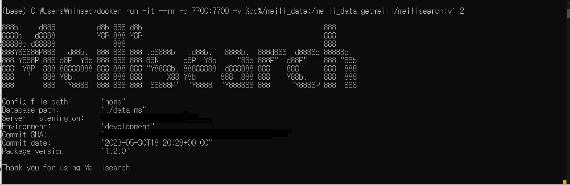 [Python] 도커(Docker)를 이용해 Meilisearch API 검색엔진 구현하기