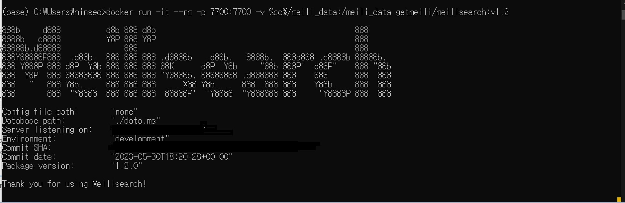[Python] 도커(Docker)를 이용해 Meilisearch API 검색엔진 구현하기