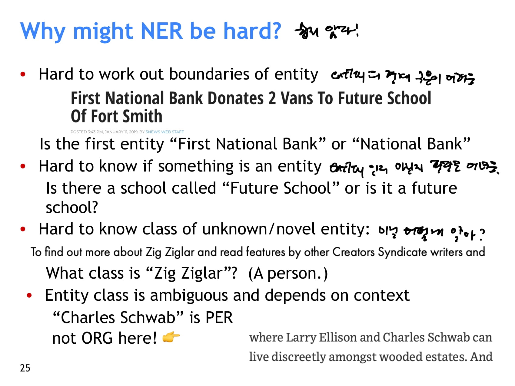 Cs224n Lecture 3 Word Window Classification Neural Networks And