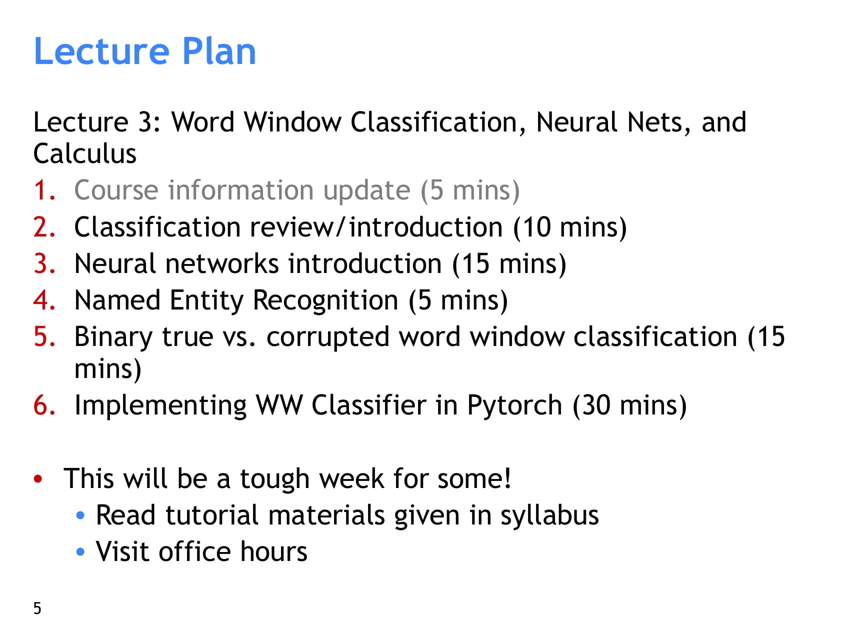 Cs224n Lecture 3 Word Window Classification Neural Networks And
