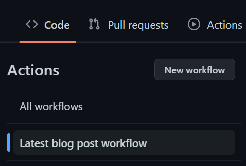 깃허브 프로필에 블로그 포스트 자동 업데이트하는법