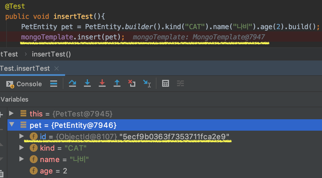 프로젝트3 1 Spring Data Mongodb 시작하기 Mongotemplate 
