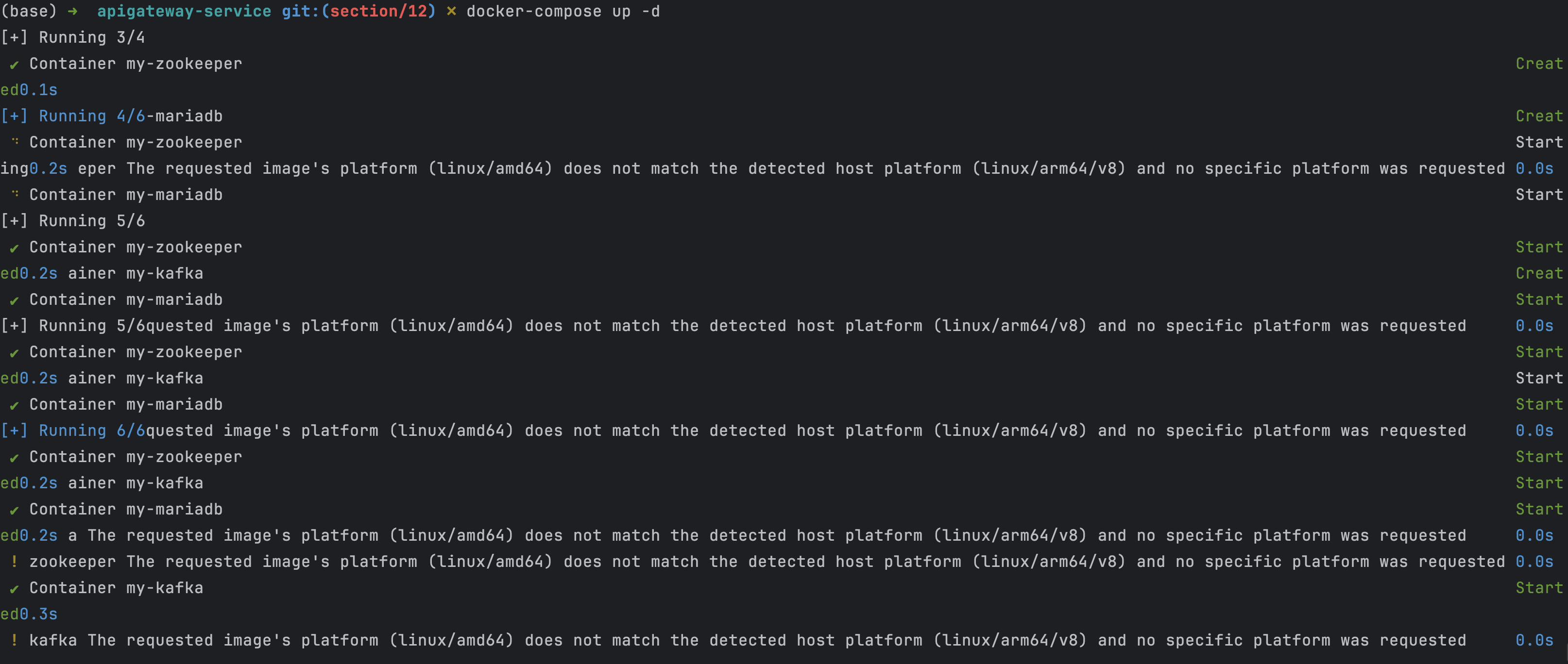 Kafka Connect setting (Docker-Compose)